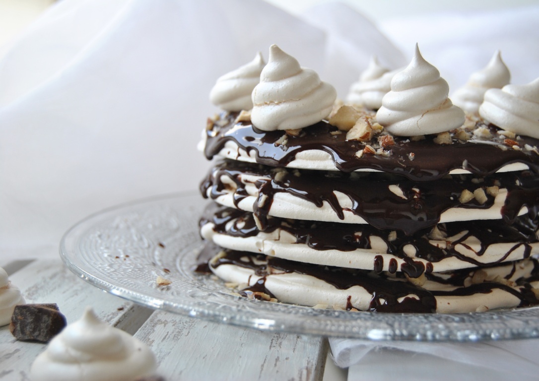 torta di meringhe cioccolato :: Dolci-stelle-cadenti8